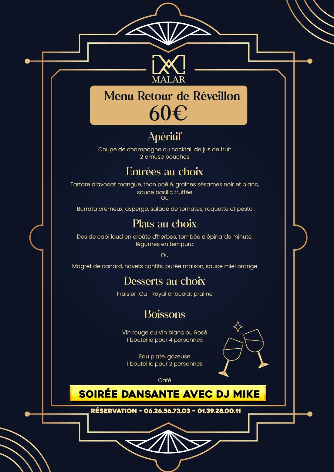 Restaurant français à Triel-sur-Seine