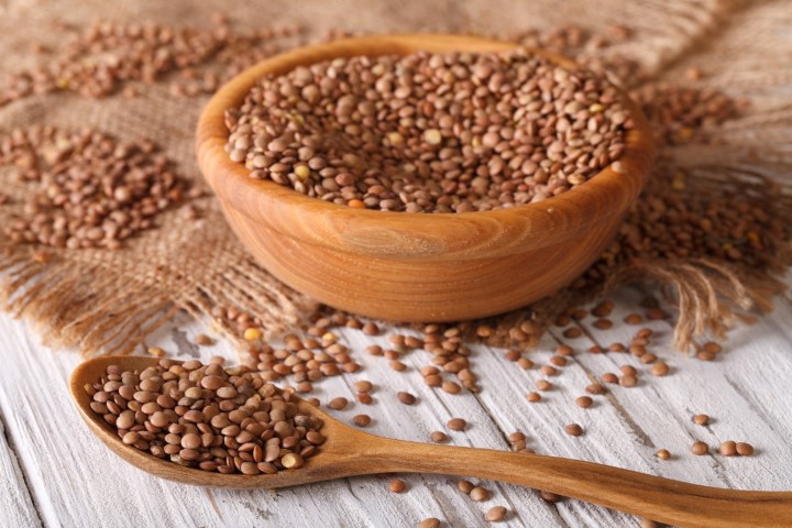 Lentilles et pommes de terre bio en vente à Michery