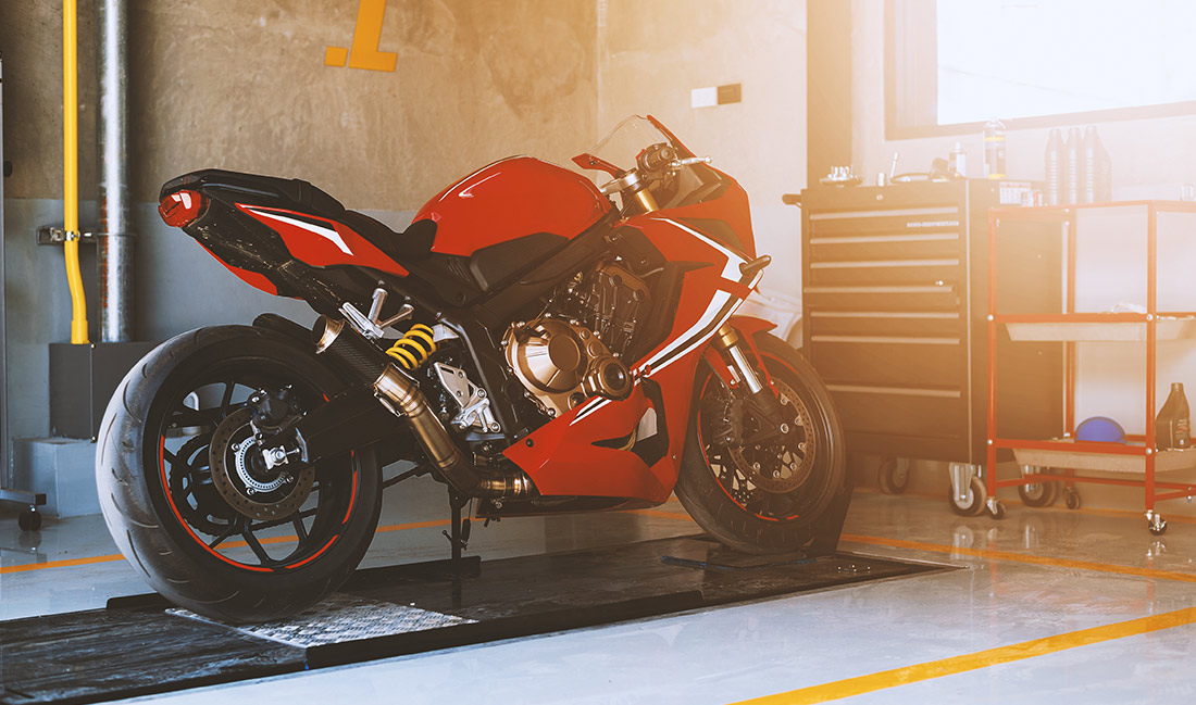 Garage moto à Paris 13