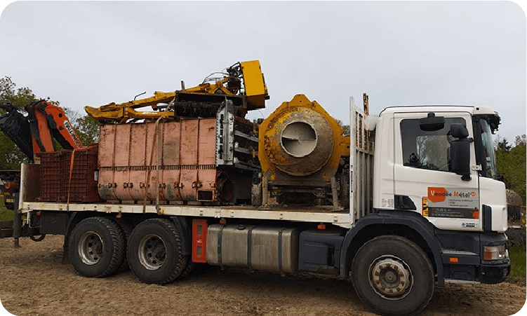 Récupération achat fer, métaux, ferraille la Roche sur Yon en Vendée