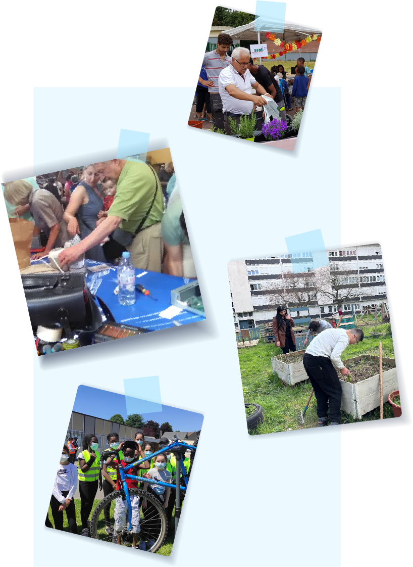 Amicale solidaire à Sarcelles