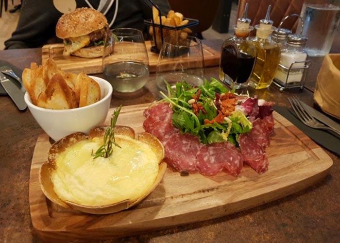 Le menu du Paddock à Grasse
