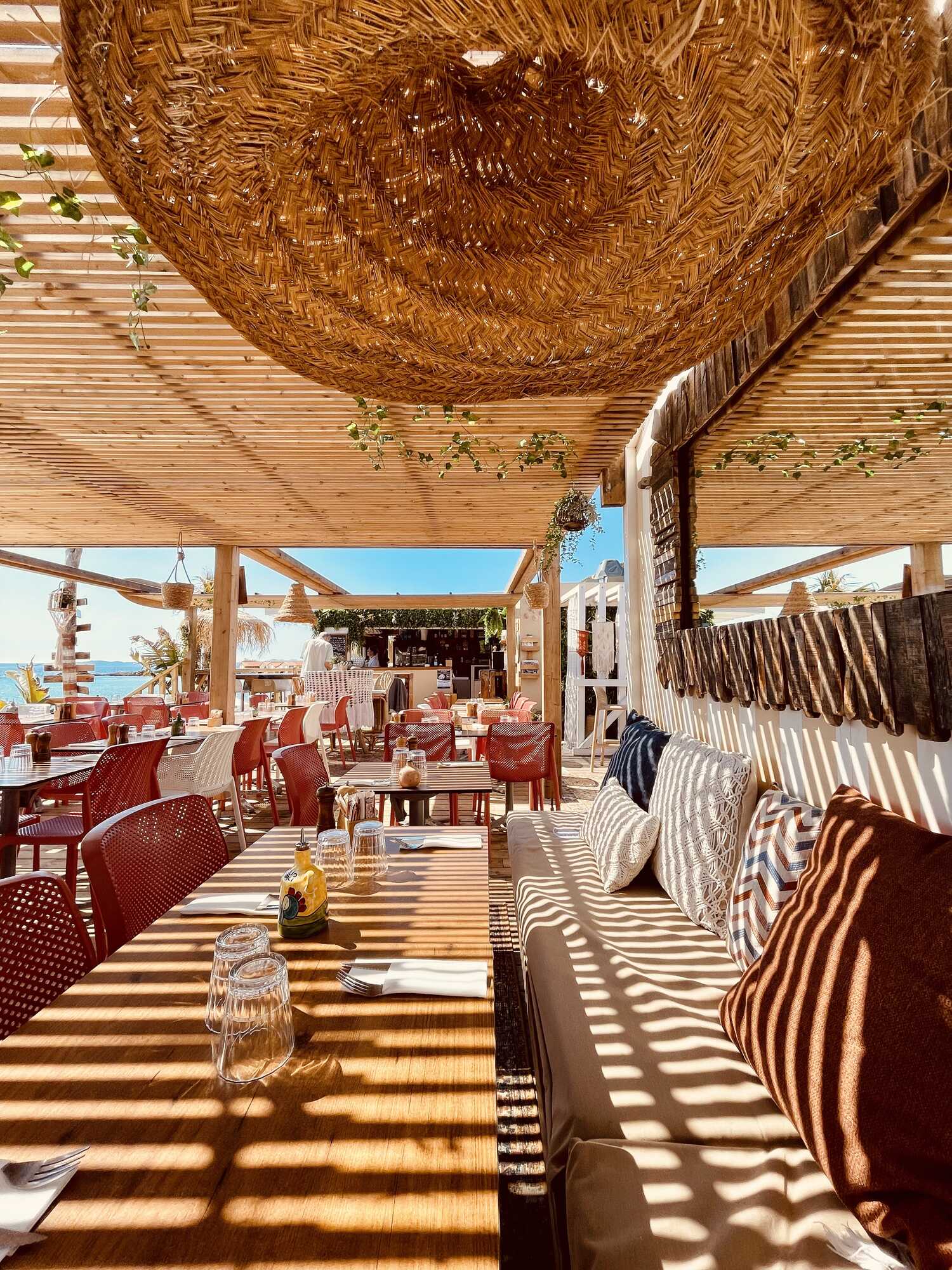 Bar, restaurant et plage privée au Lavandou | Sunsea Plage