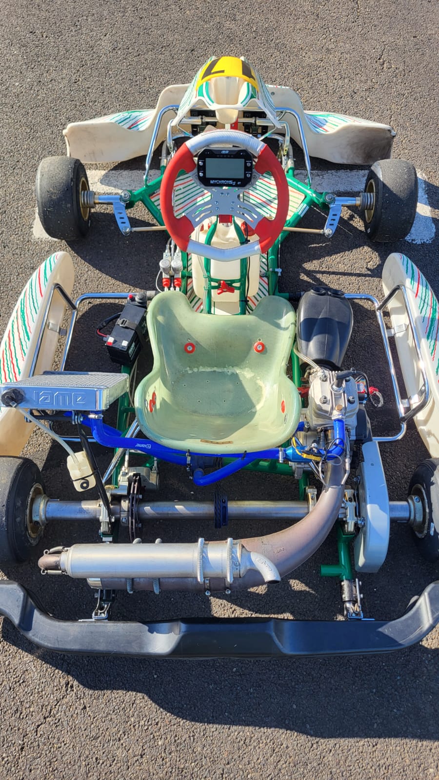 Kart de compétition à Mortain