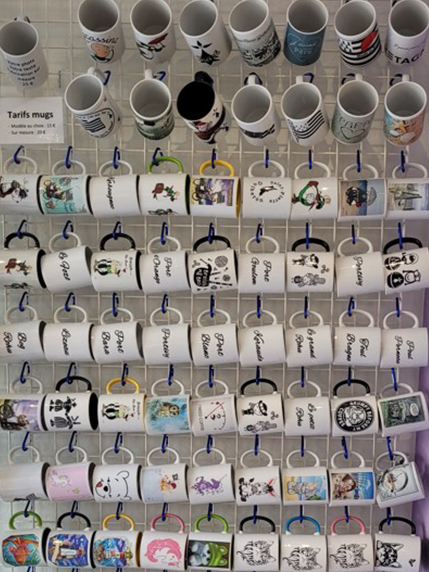 Personnalisation de mug à Saint-Pierre-Quiberon