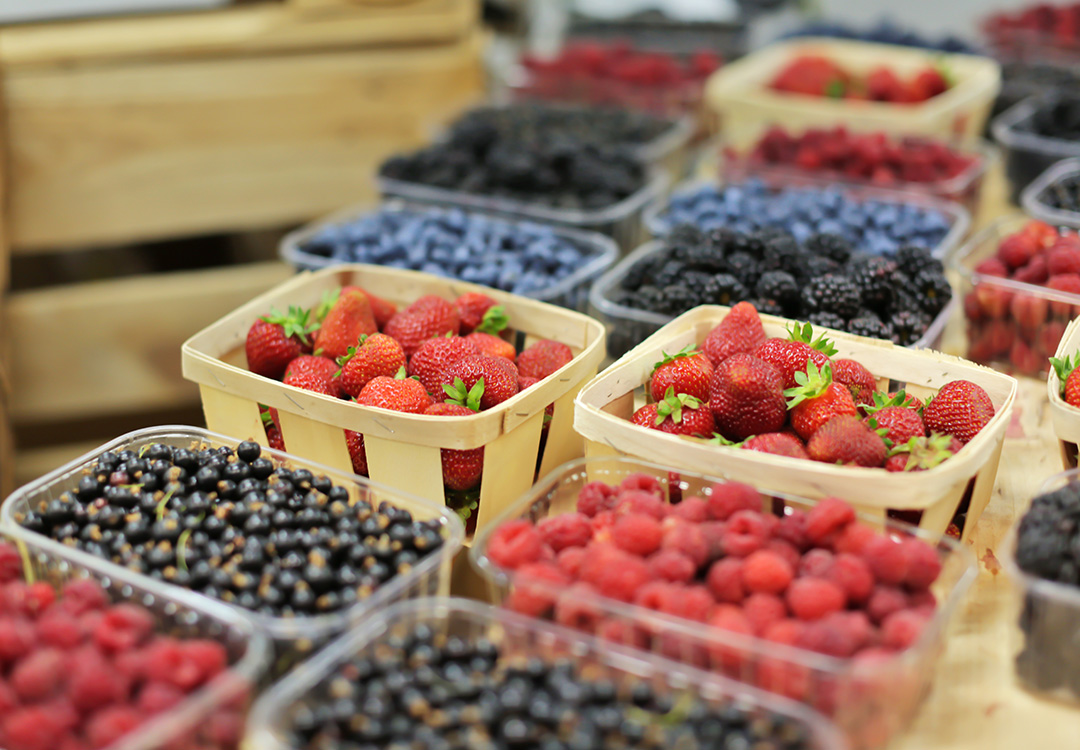 Vente de fruits à Hescamps